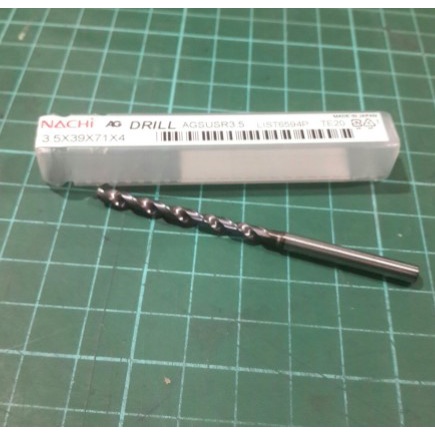 Jual Mata Bor Besi Stainless Steel 1mm 1.5mm 2mm 2.5mm 3mm 3.5mm 4mm 4 ...