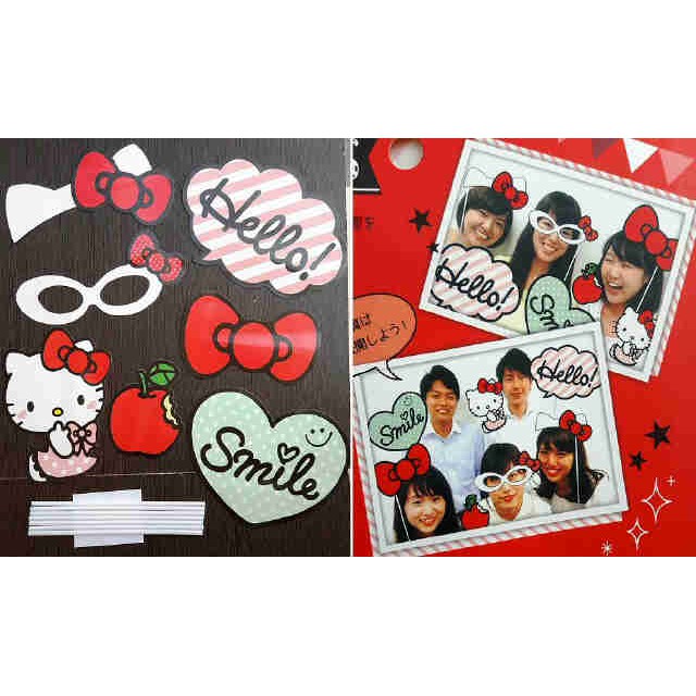 Jual topeng foto props hello kitty melody | Shopee Indonesia