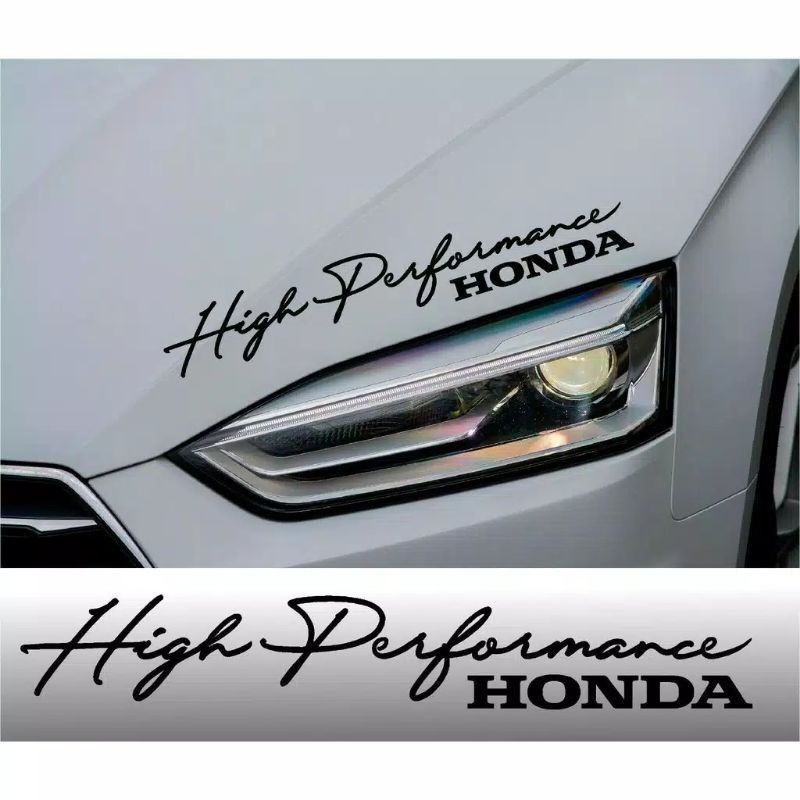 Jual STIKER MOBIL HIGH PERFORMANCE HONDA STICKER CUTTING | Shopee Indonesia