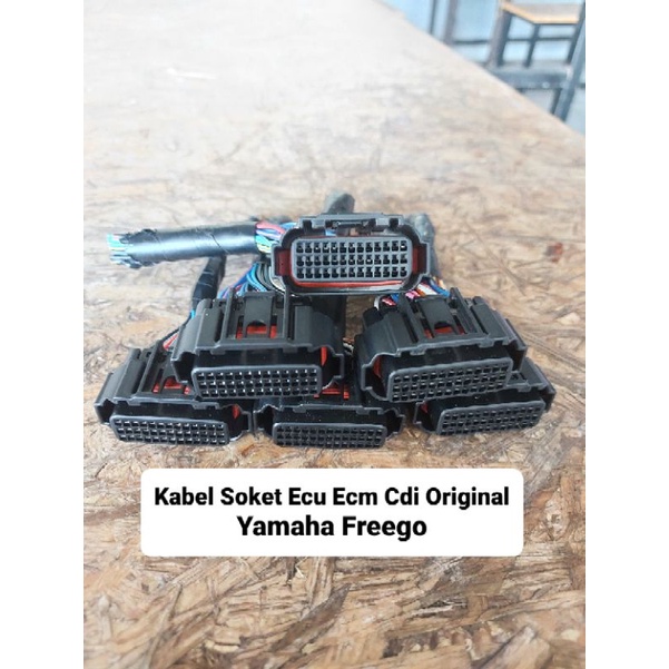 Jual Kabel Soket Socket Ecu Ecm Cdi Yamaha Freego Free go Mx New Mx ...
