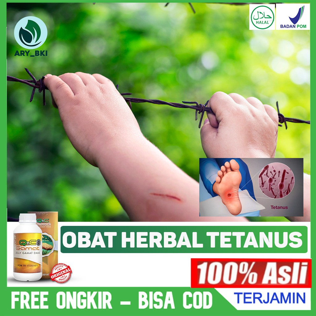 Jual Obat Tetanus - Luka Tertusuk Paku Berkarat - Infeksi Luka Tertusuk ...