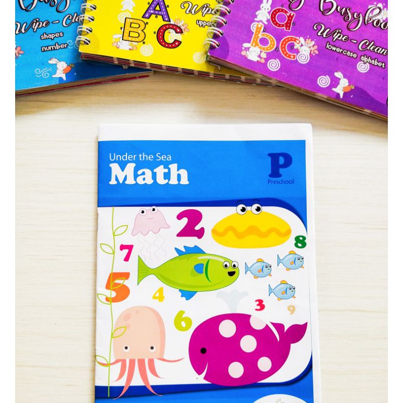Jual Worksheet PAUD/TK : MATH (under the sea) | Shopee Indonesia