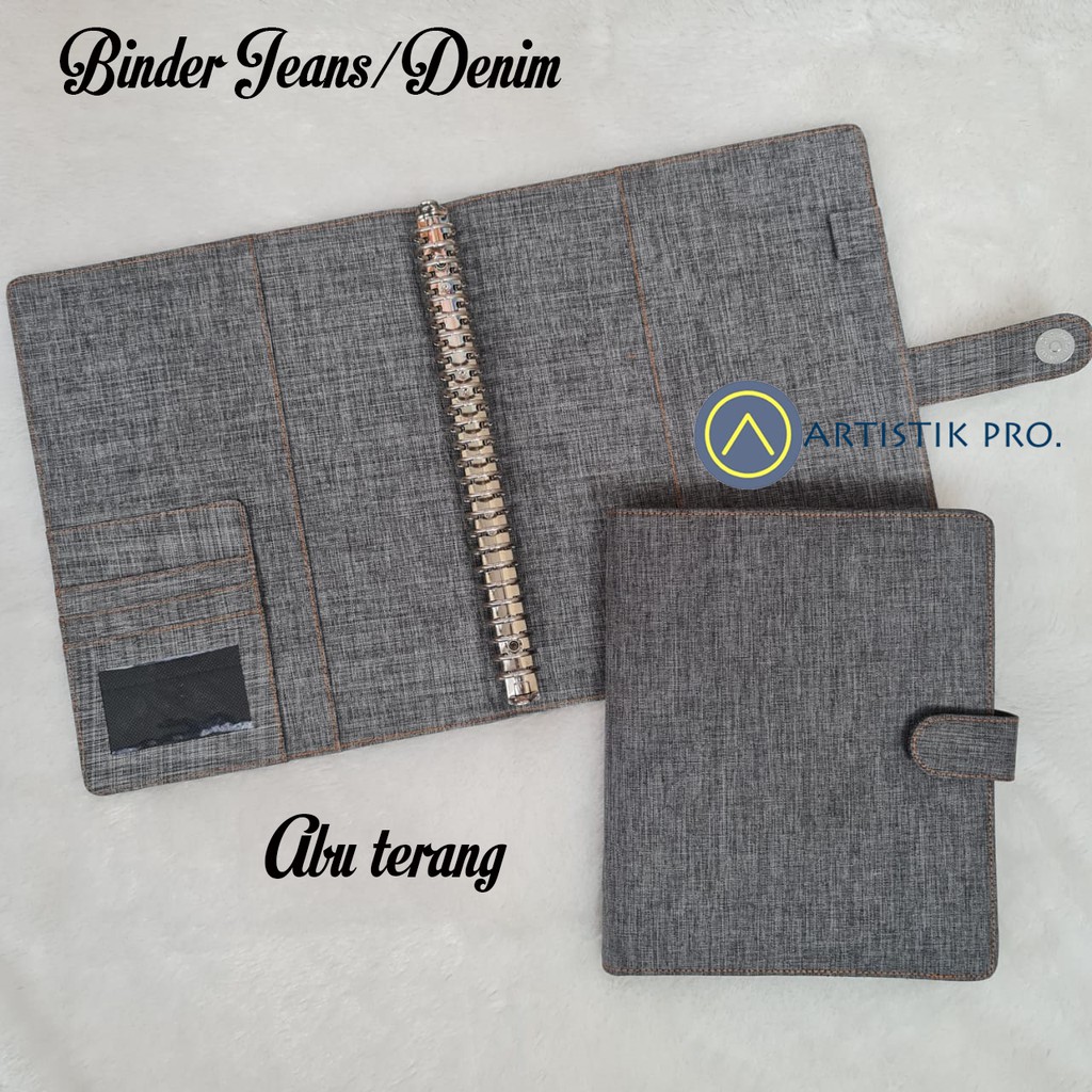 Jual BINDER JEANS/DENIM 7 PILIHAN WARNA, A5 & B5 | Shopee Indonesia