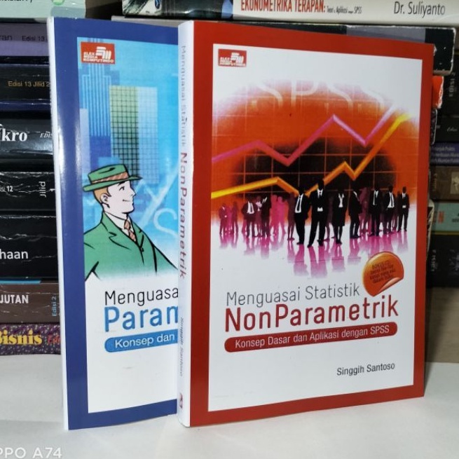 Jual menguasai statistik..parametrik dan non parametrik.by singgih santoso | Shopee Indonesia