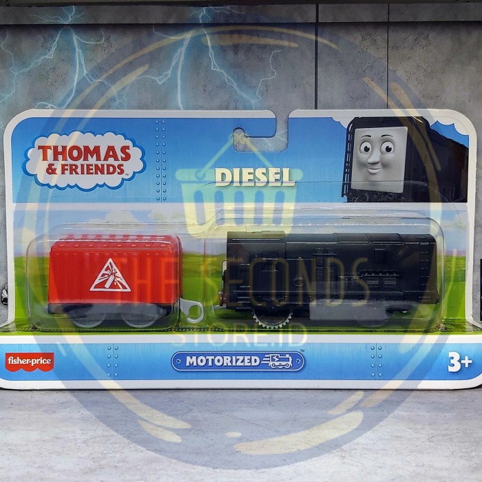 Jual Thomas & Friends Trackmaster Motorized Engine - Diesel | Shopee ...