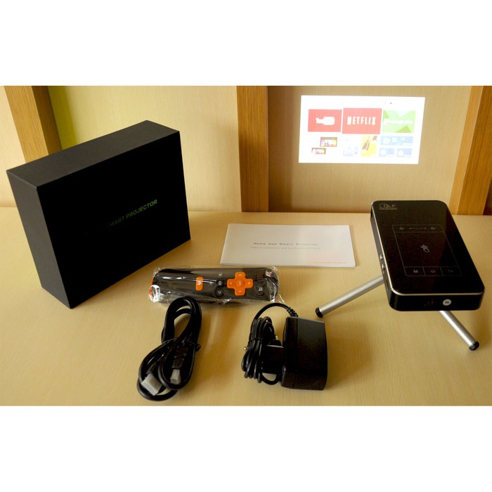 Jual MOBILE SMART PROJECTOR MINI LED ULTRA 4K ANDROID 6.01 WIFI - 1GB ...