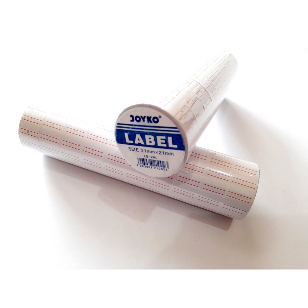 Jual KERTAS LABEL HARGA JOYKO - 21 X 21 mm | Shopee Indonesia