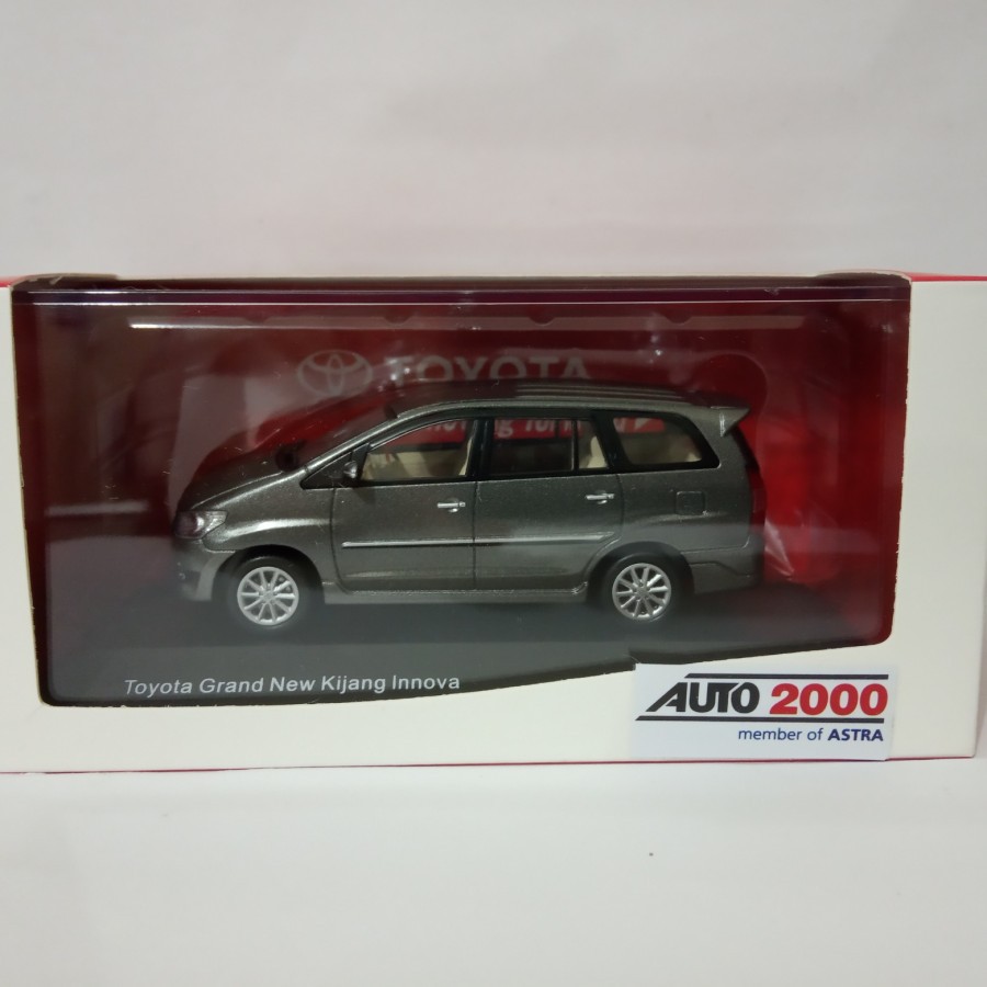 Jual Diecast miniatur mobil Innova dark greey Toyota Grand new kijang ...