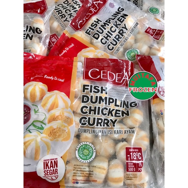 Jual Cedea Chicken Curry fish Dumpling 500gr | Shopee Indonesia