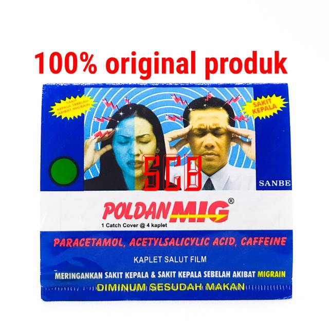 Jual Poldanmig / Poldan Mig - Obat Sakit Kepala | Shopee Indonesia