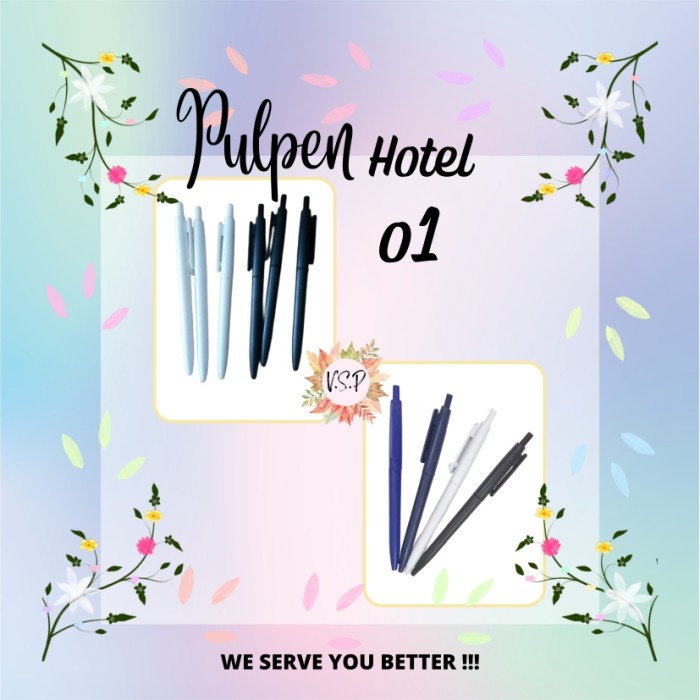 Jual Pulpen Plastik PP Hotel 01 / Souvenir Wedding Seminar kit Murah ...
