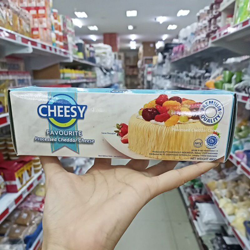 Jual Keju Cheesy Favorite 480g | Shopee Indonesia