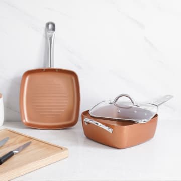 Jual Ceramic Square Cookware (Set Of 3 ) | Shopee Indonesia