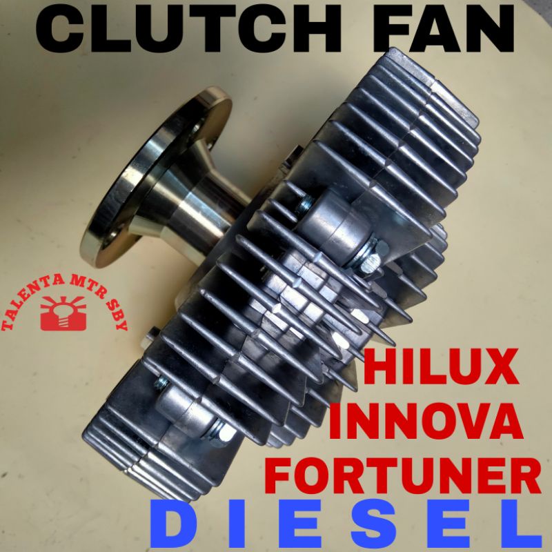 Jual BERGARANSI. FAN CLUTCH ( INNOVA HILUX FORTUNER ) DIESEL REBORN ...