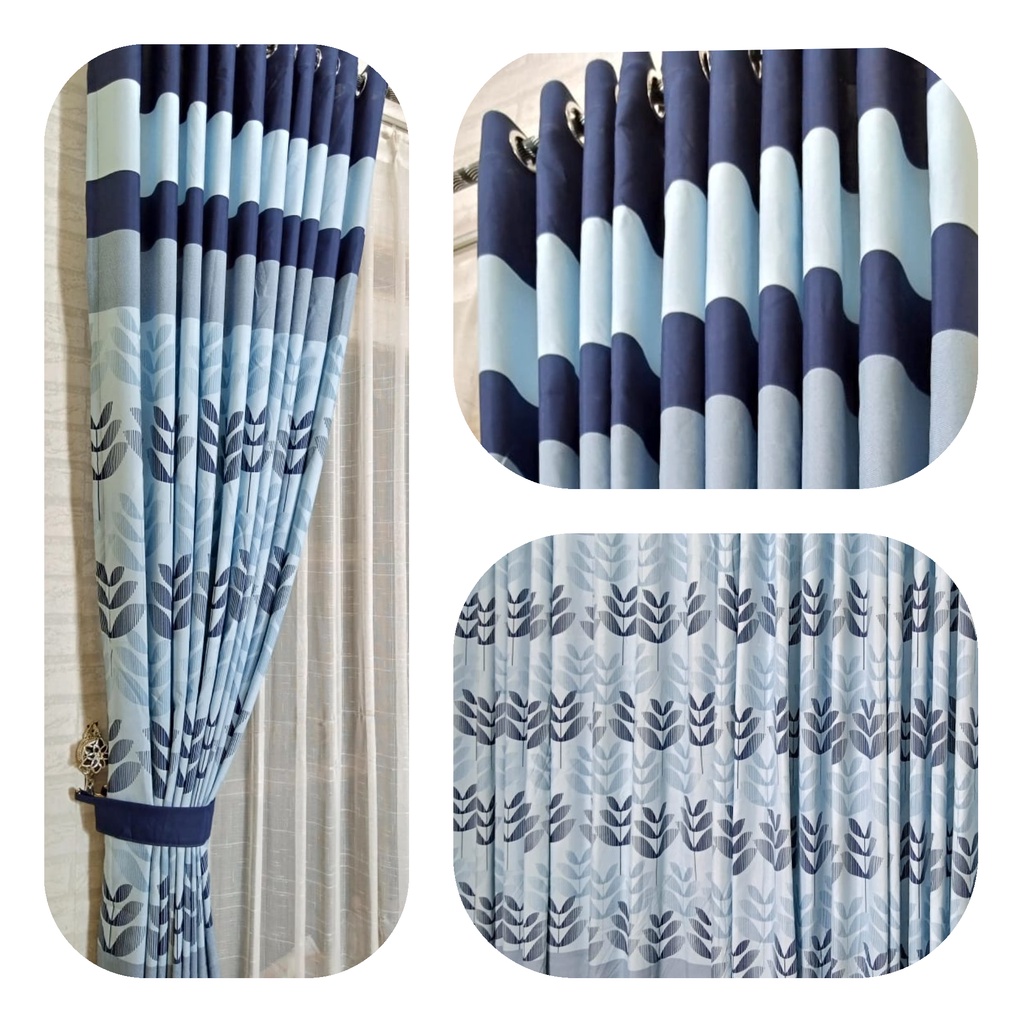Jual Gorden Jendela Gordeng Korden Pintu Kamar Motif Minimalis Hordeng ...