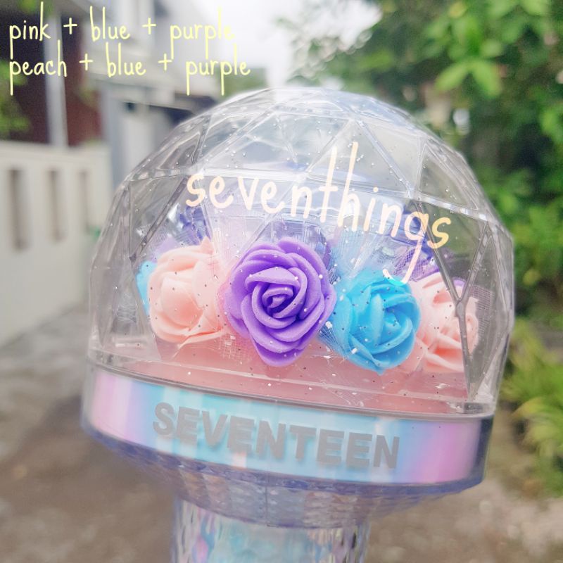 Jual flower crown lightstick / bunga lightstick / hiasan lightstick ...