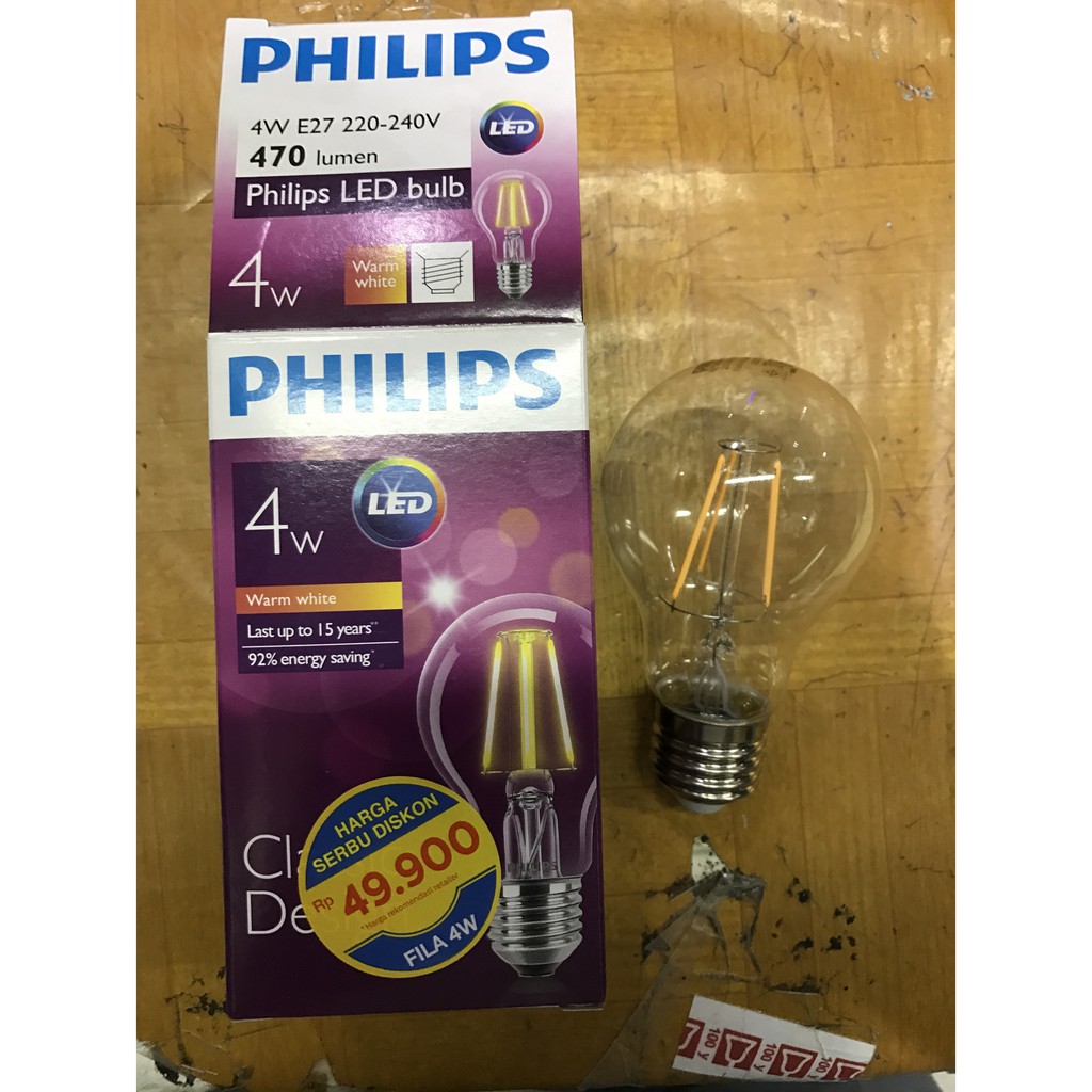 Jual Termurah! Lampu Philips Led/Led Bulb Philips/Led Philips 19 Watt ...