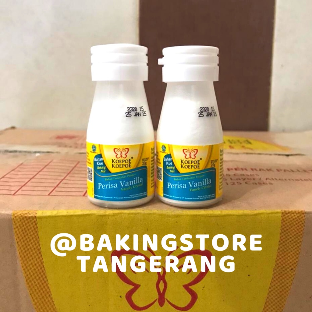 Jual Perisa Vanilla 20 Gr Koepoe Koepoe | Shopee Indonesia