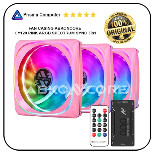 Jual FAN CASING ABKONCORE CY120 PINK ARGB SPECTRUM SYNC 3in1 | Shopee Indonesia