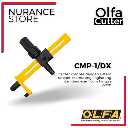 Jual OLFA CUTTER CMP-1/DX (CUTTER UNTUK MEMOTONG LINGKARAN) | Shopee Indonesia