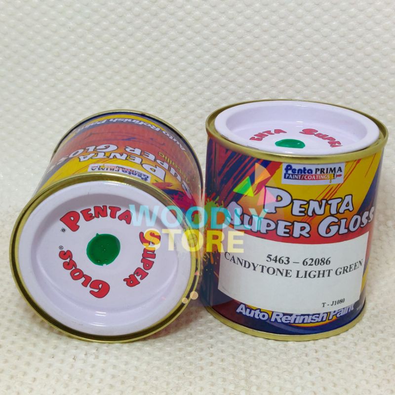 Jual PENTA SUPER GLOSS CANDYTONE LIGHT GREEN CANDY HIJAU TERANG CAT ...