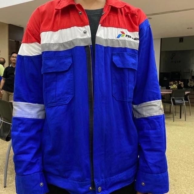 Jual Wear Pack Seragam Pertamina / Kemeja Wearpack / Kemeja Pertamina ...