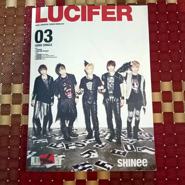 Jual [WTS] SHINEE ALBUM - LUCIFER (JAPAN ALBUM) | Shopee Indonesia