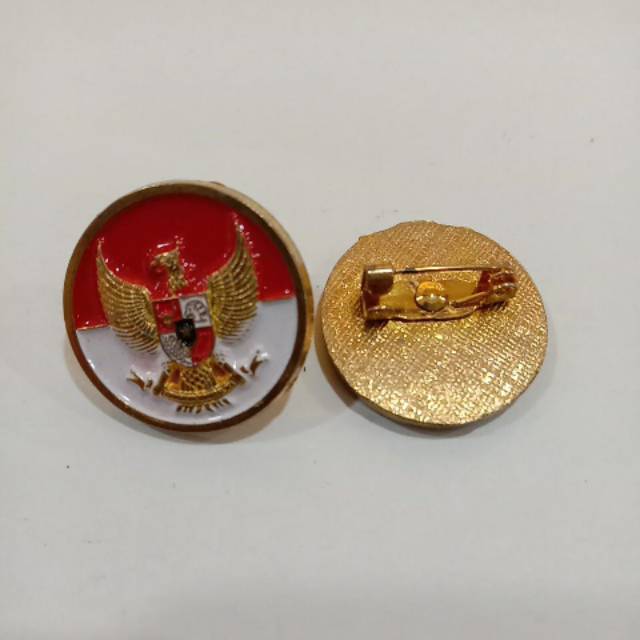 Jual Pin Garuda Merah Putih bulat Pin Garuda Indonesia Merah Putih ...
