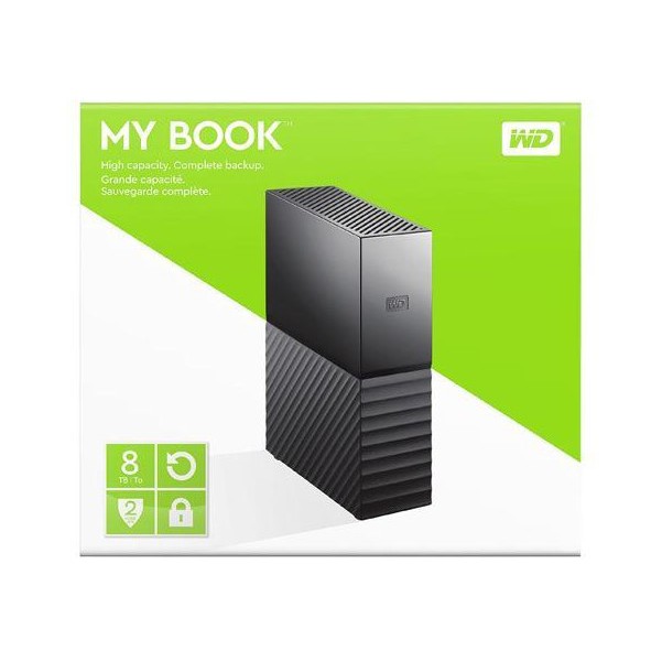 Jual WD 8TB MY BOOK Desktop External Hard Drive-Black | Shopee Indonesia
