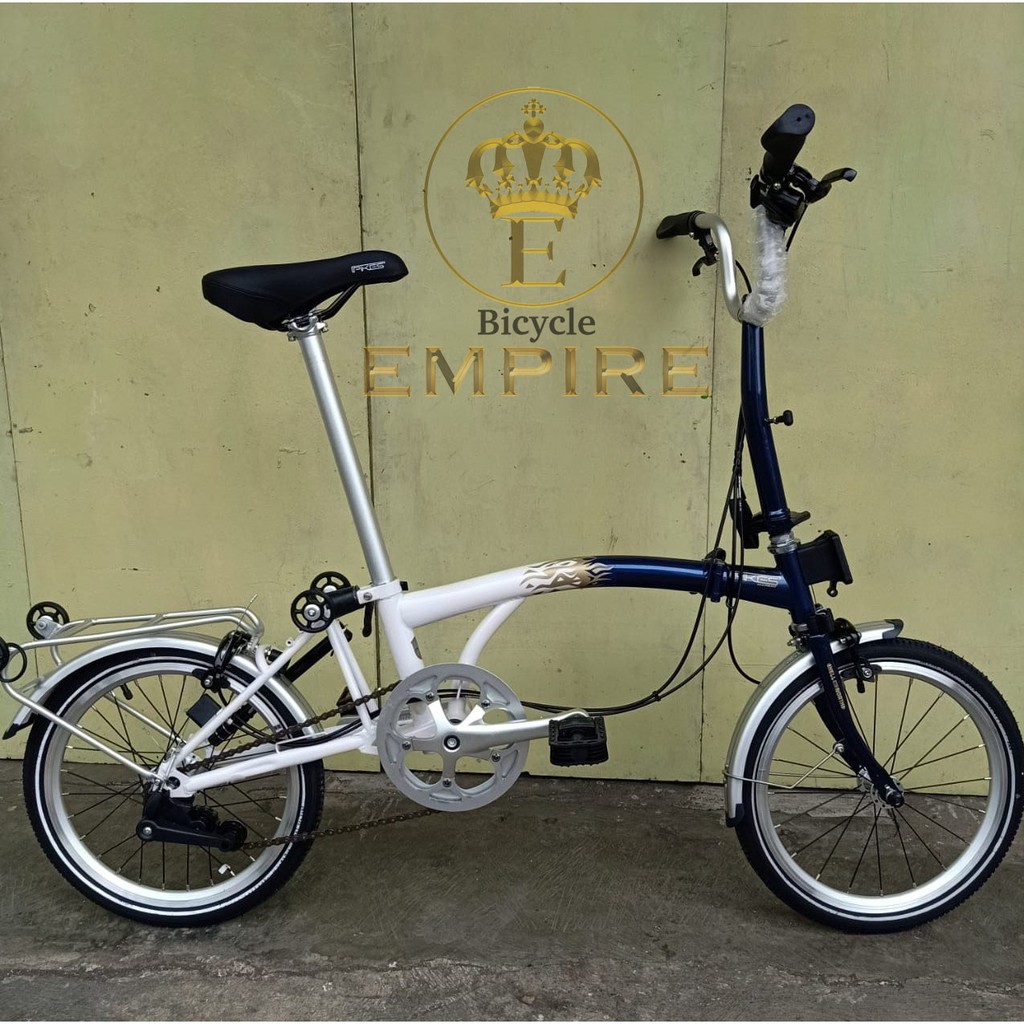 Jual Sepeda Lipat Element Pikes 3 Speed 16 Spesial Edition Blue Formula ...
