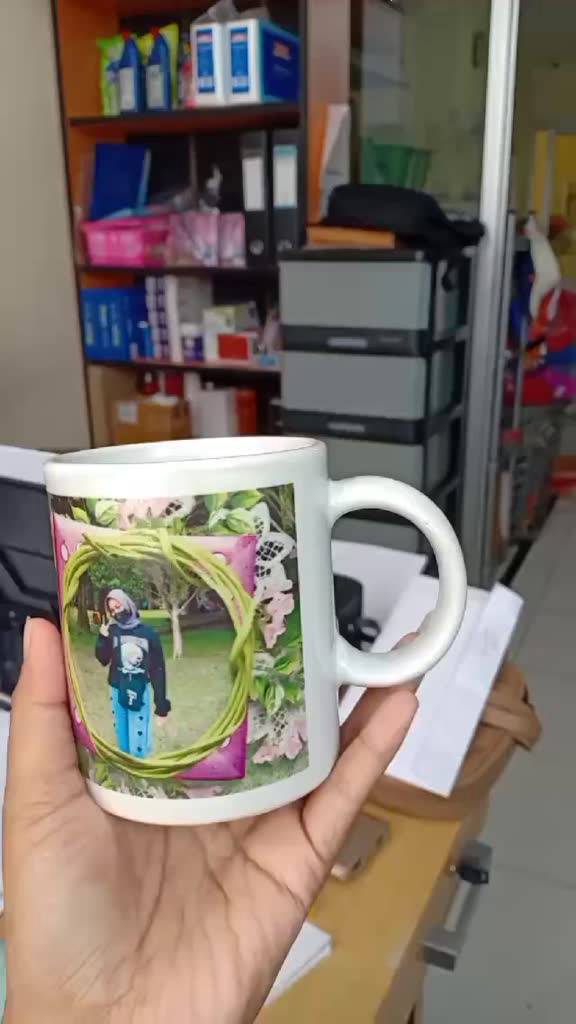 Jual Cetak MUG Custom Foto / tulisan tanpa minimal order | Shopee Indonesia