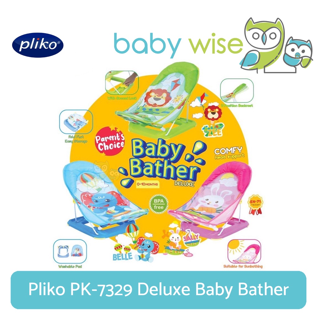Jual Pliko PK-7329 PK 7329 Deluxe Baby Bather - Kursi Mandi Bayi | Shopee Indonesia