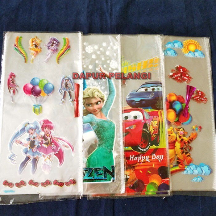 Jual Plastik Ulang Tahun Murah / Plastik Snack Bingkisan Ultah / PP ...
