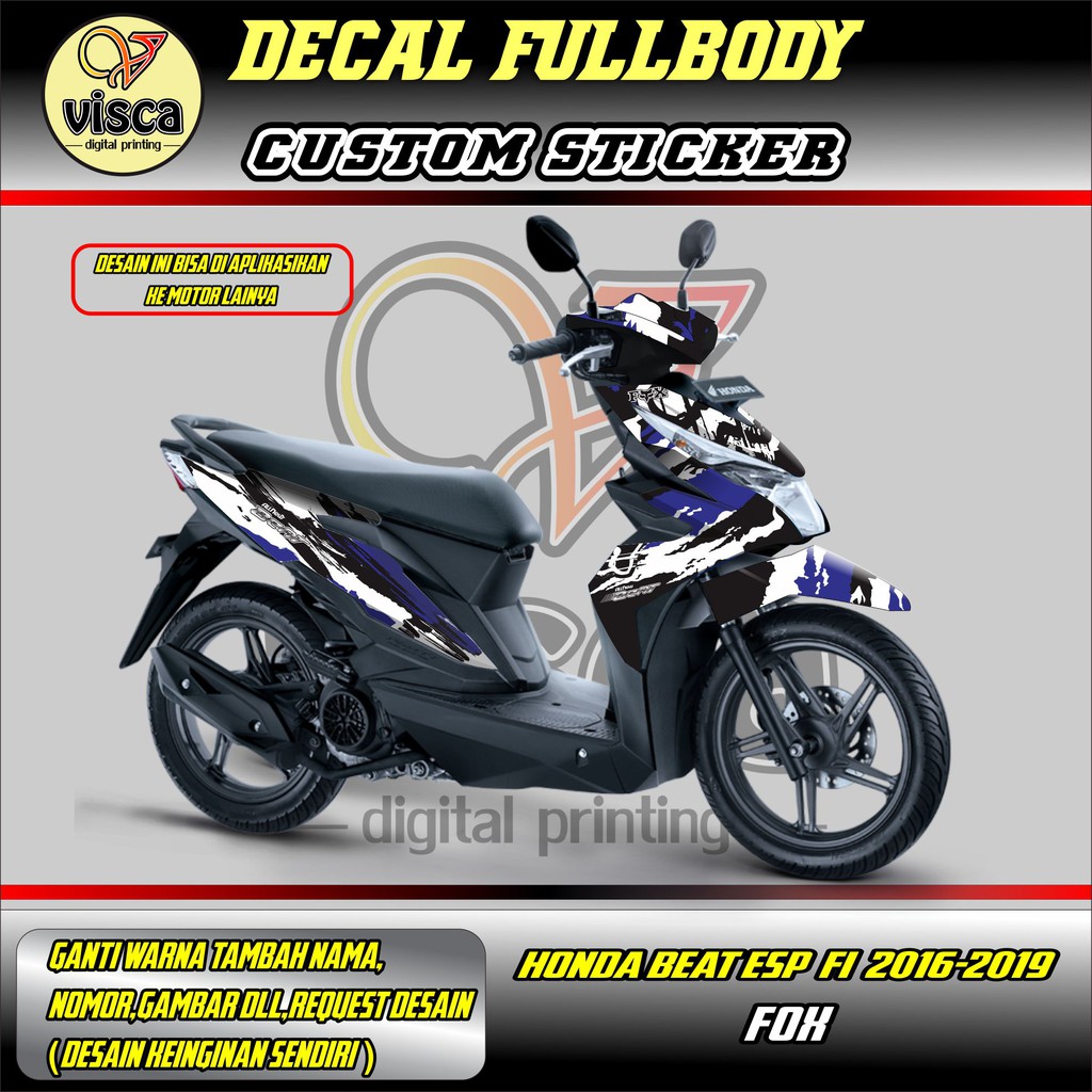Jual decal beat esp decal beat street dekal beat street dekal beat esp ...