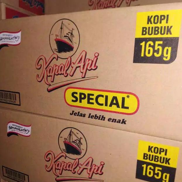 Jual Spesial Kopi Kapal Api Special 165Gr 165 Gram Tanpa Gula ...