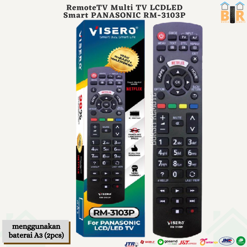 Jual Remot / Remote TV Multi TV LCD/LED Smart PNS series / ecer dan ...
