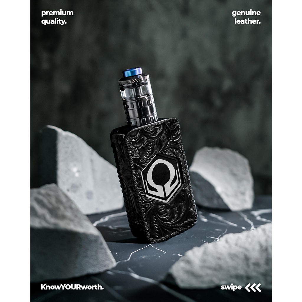 Jual LEATHER SLEEVE HEXOHM FLOWER HOLE EMBOS | Shopee Indonesia