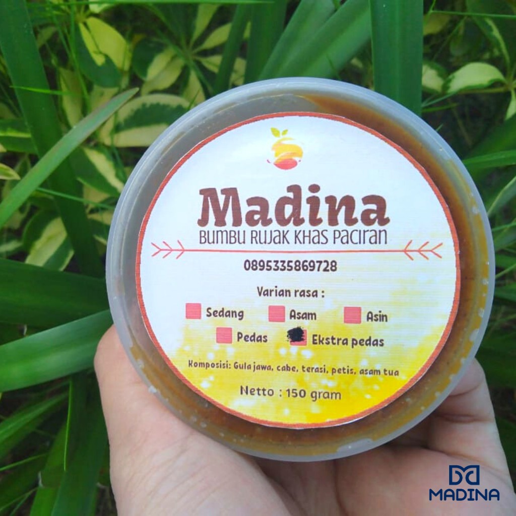 Jual Madina - Bumbu Rujak Khas Paciran | Shopee Indonesia