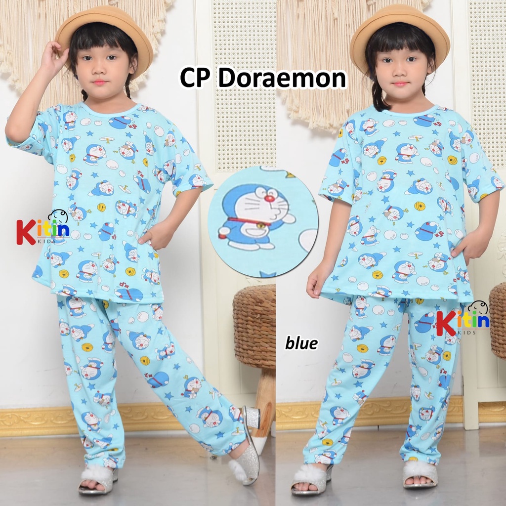 Jual HTR- CP SETELAN BAJU PIYAMA DAN TIDUR ANAK CEWEK/PEREMPUAN PRINTING SPANDEK 2-9 TAHUN MOTIF ...