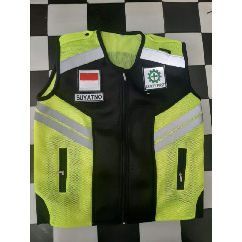 Jual ROMPI SAFETY LOGO CUSTOM | ECERAN | SATUAN | Shopee Indonesia