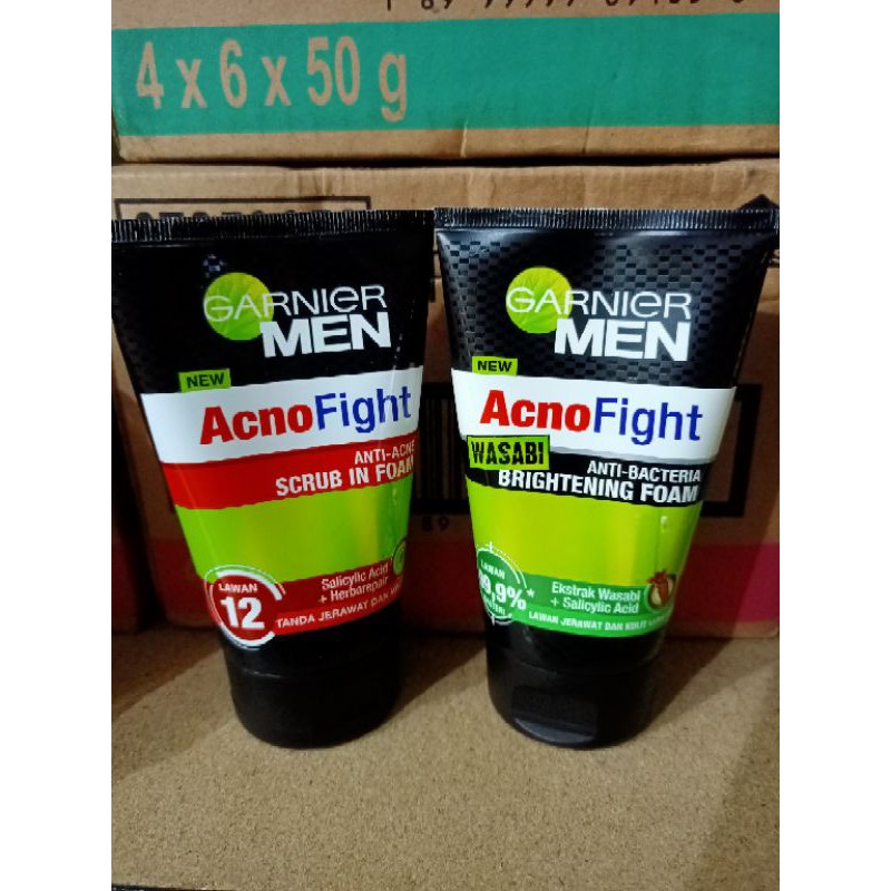 Jual Garnier Men Acno Fight 50ML | Shopee Indonesia