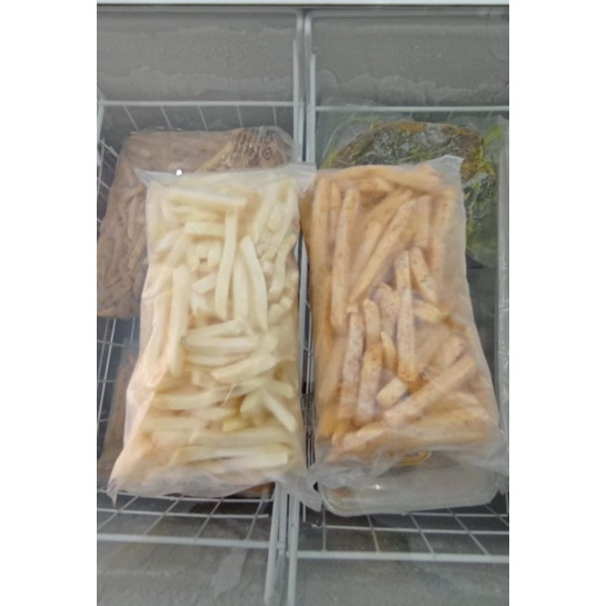 Jual Kentang Goreng 500 gr | Seasoned French fries Repack | Shopee Indonesia