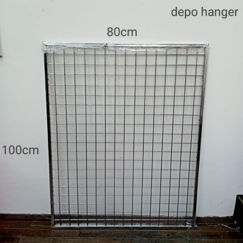 Jual JARING RAM BESI CROME TEBAL BINGKAI UKURAN 80CM X 100CM | Shopee Indonesia