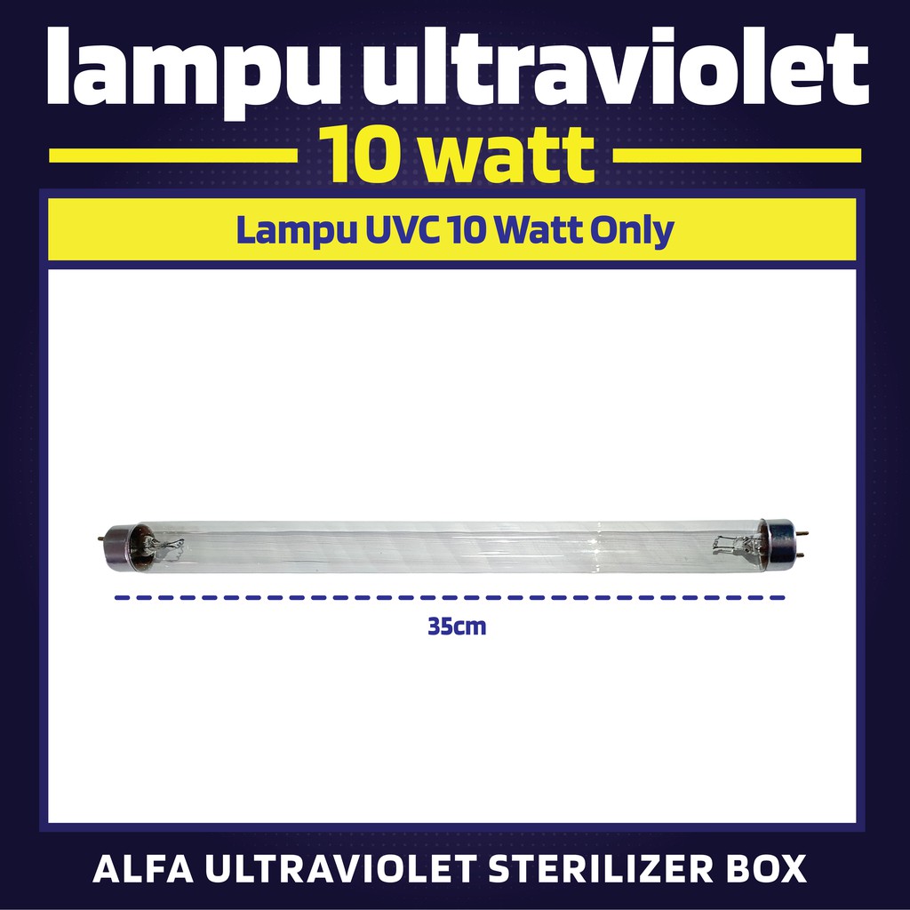 Jual Lampu Sterilisasi / Lampu sterilizer / UVC 10W Ozone Only | Shopee Indonesia