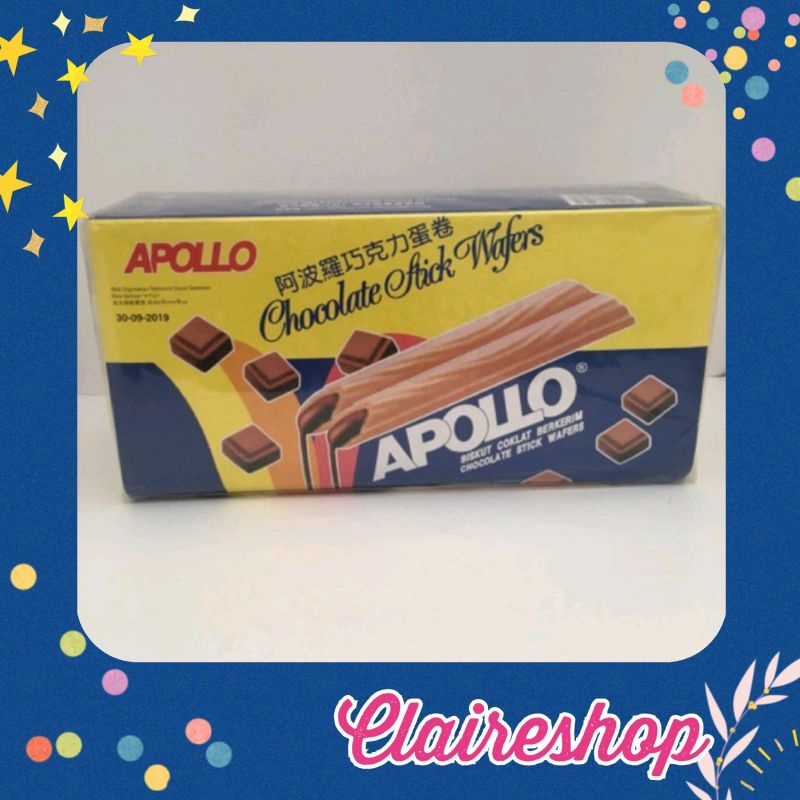 Jual APOLLO CHOCOLATE STICK WAFERS | Shopee Indonesia