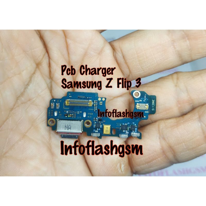 Jual Flexibel Flexible Pcb Board Connector Charger Full IC Lengkap Samsung Z Flip 3 F711 ...