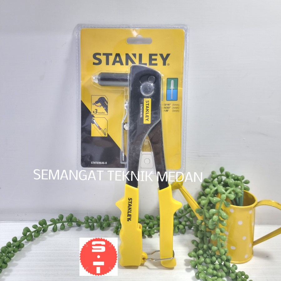 Jual TANG RIVET TANGAN MANUAL HAND RIVETER 3 NOZZLES STANLEY STHT69646 ...