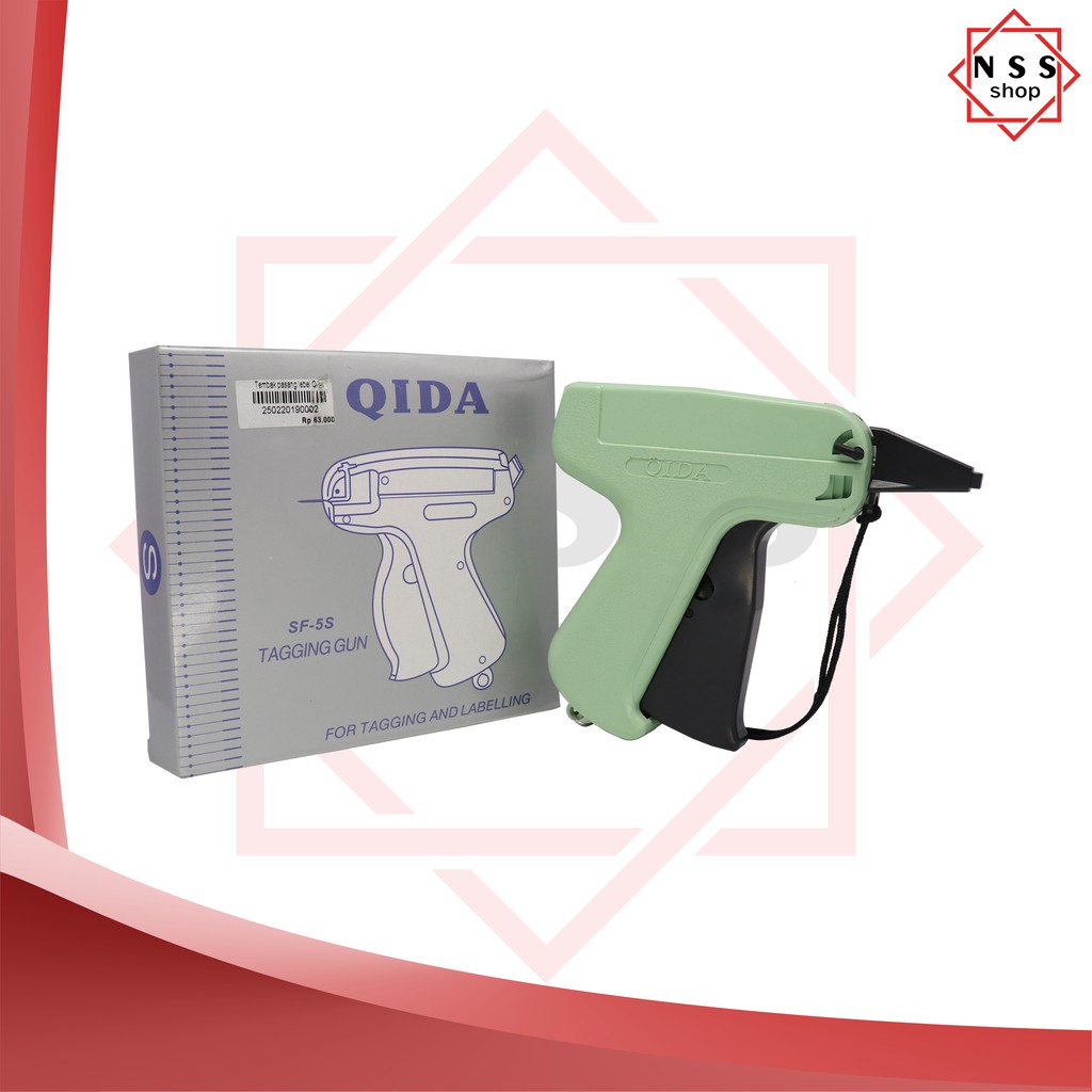 Jual Alat Tembak Label Harga QIDA / Alat Pasang Label Hangtag | Shopee ...