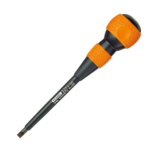 Jual Obeng Vessel 225 Slotted 6x100mm - Ball-Grip Screwdriver (with ...