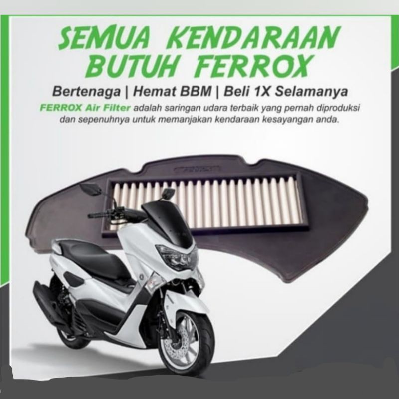 Jual Filter Udara Ferrox Yamaha All New Nmax Baru 2020 2021 2022 2023 ...